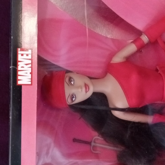 Marvel | Toys | Barbie Elektra Doll H699 205 Never Removed From Box ...